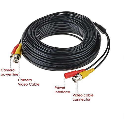 CCTV Ready Cable All-In-One BNC Video And Power Cable 10 Meter - VERBAL BD