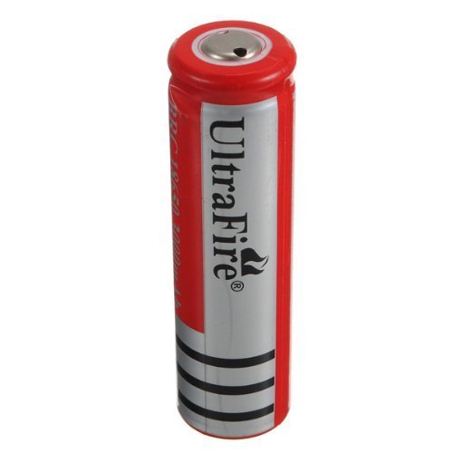 Infrared Thermometer Battery Ultrafire Rechargeable 3.7V 18650 mAh ...