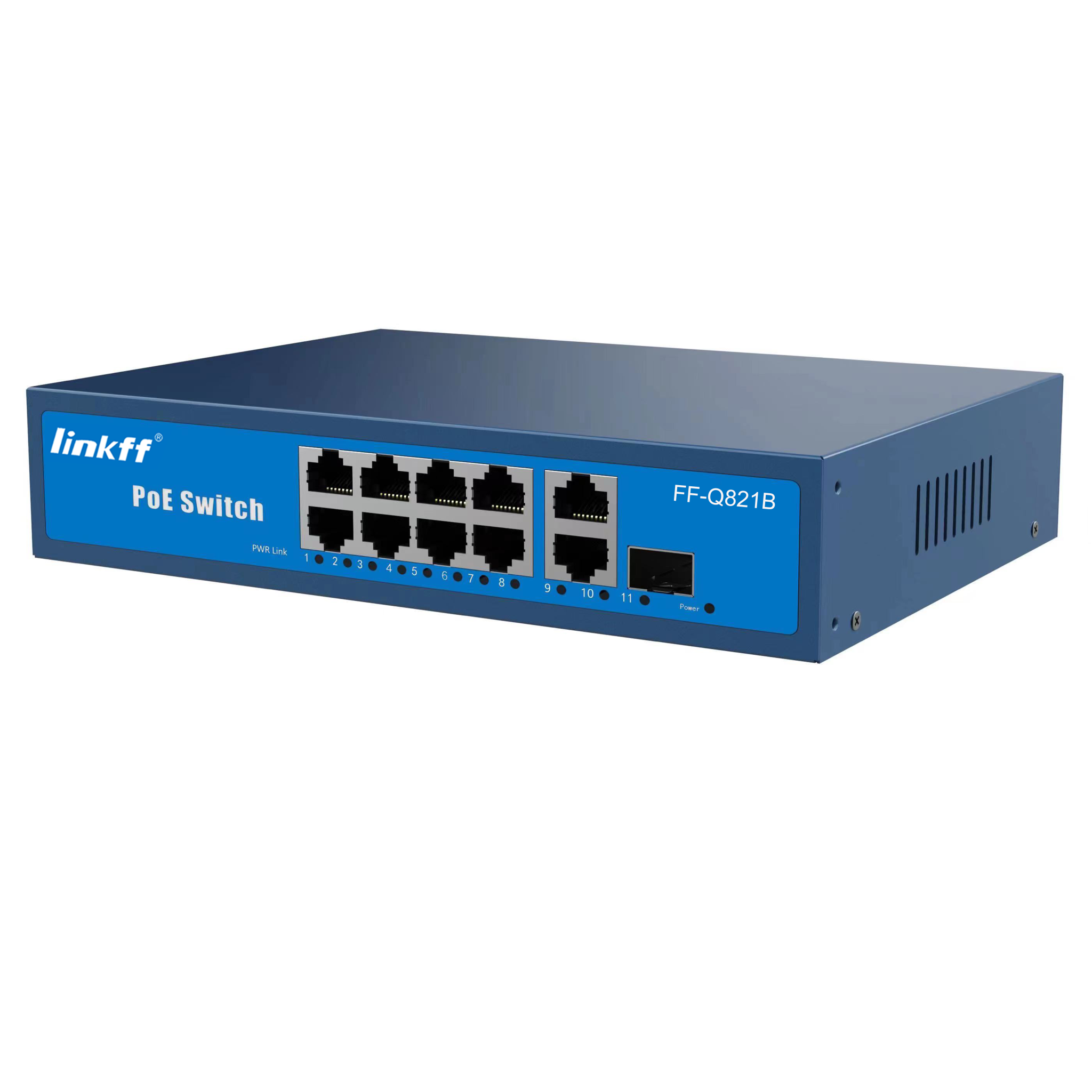 Linkff FF-Q821B 8 Port Full Gigabit PoE Switch - VERBAL BD