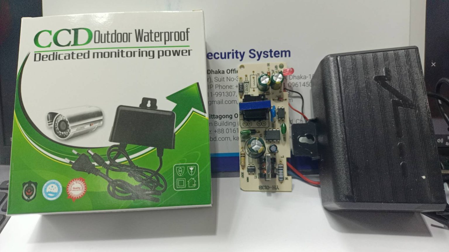 CCD Camera Power Adapter - VERBAL BD